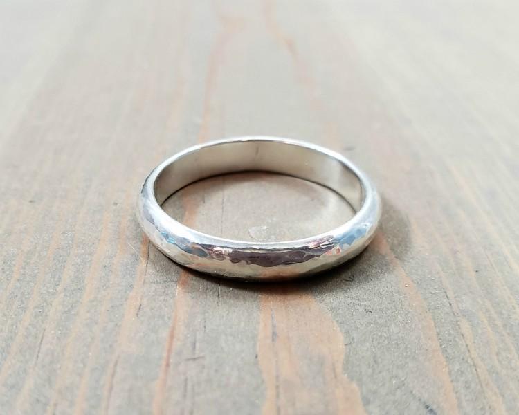 Rustic Texture Ring | BloomingOak Design